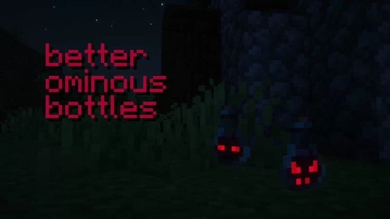 Better Ominous Bottles Minecraft Texture Pack