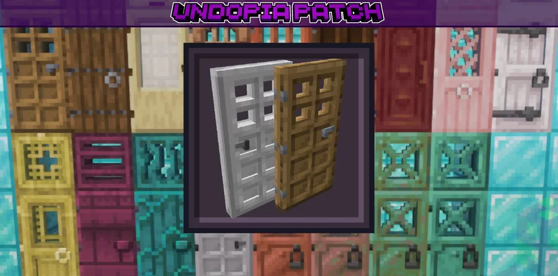 Undopia 3D Doors Minecraft Texture Pack