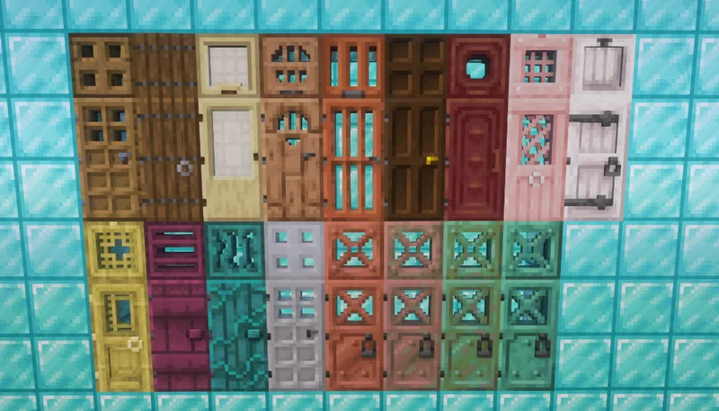 Undopia 3D Doors Minecraft Texture Pack
