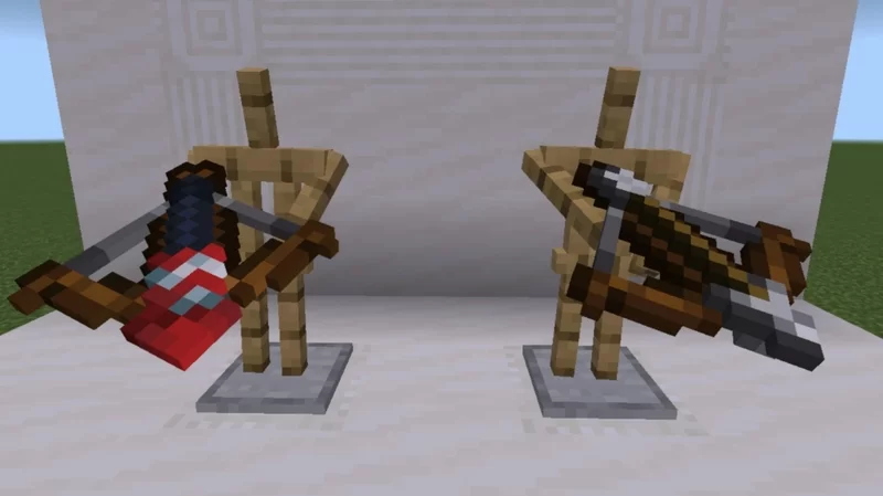 3D Crossbow | Bedrock edition Minecraft Texture Pack