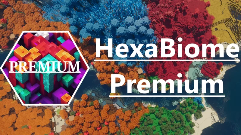 HexaBiome-{Premium}[RTX] Bedrock Minecraft Texture Pack
