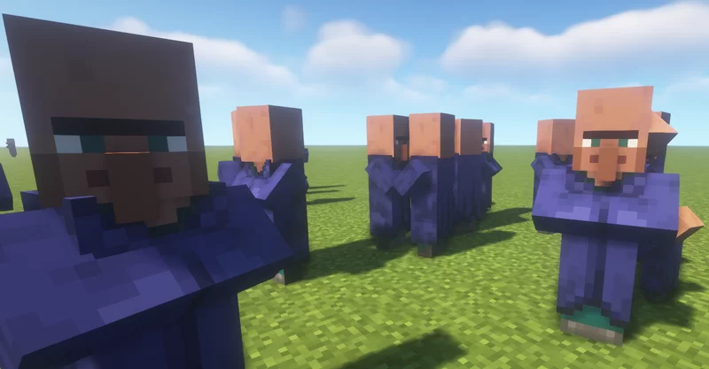 Villager Custom Costumes Minecraft Texture Pack