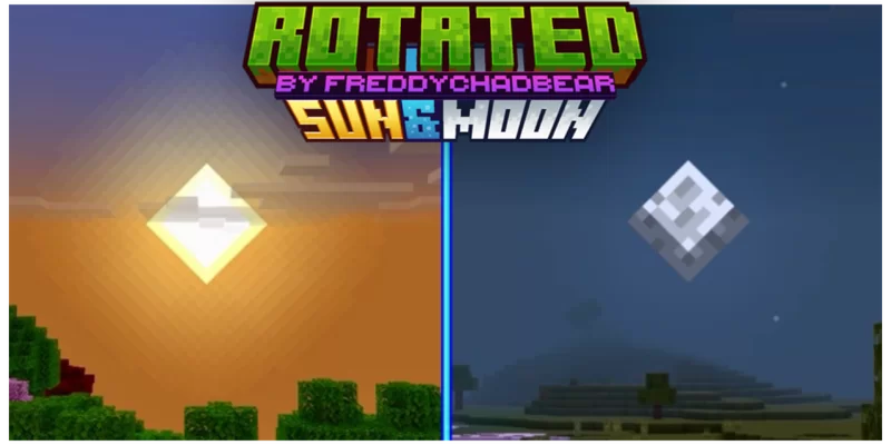 Rotated Sun and Moon Minecraft Texture Pack