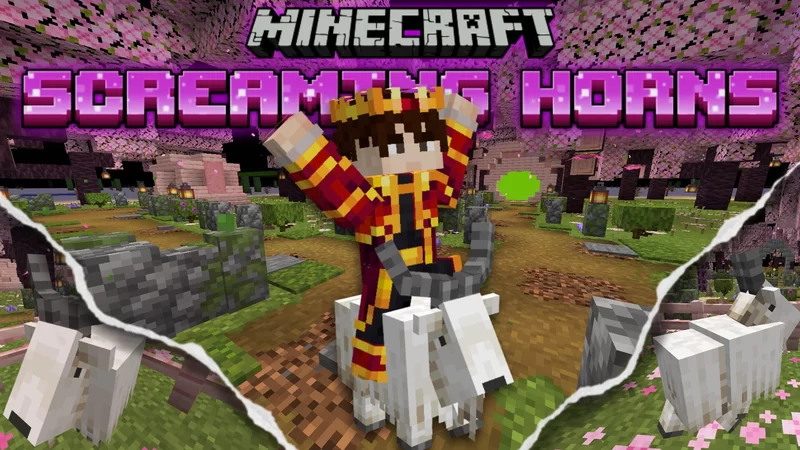 Screaming Horns Minecraft Texture Pack
