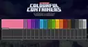 Colourful Containers Dark Mode GUI Minecraft Texture Pack