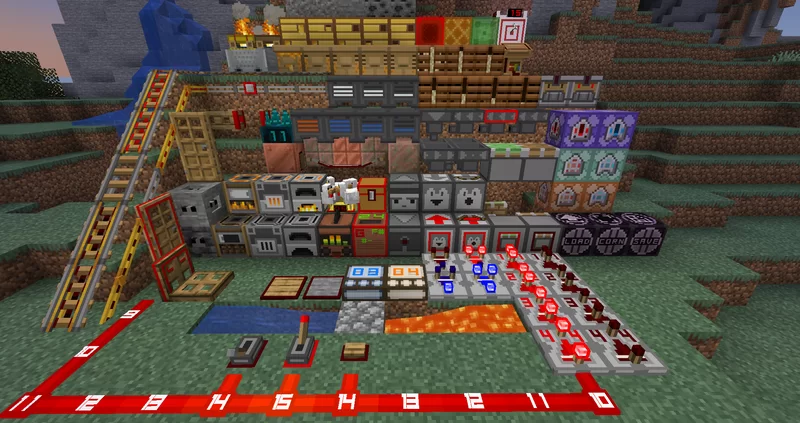 [1.21.10]Redstone Engineer Support Pack PLUS (RES Pack PLUS) Minecraft ...