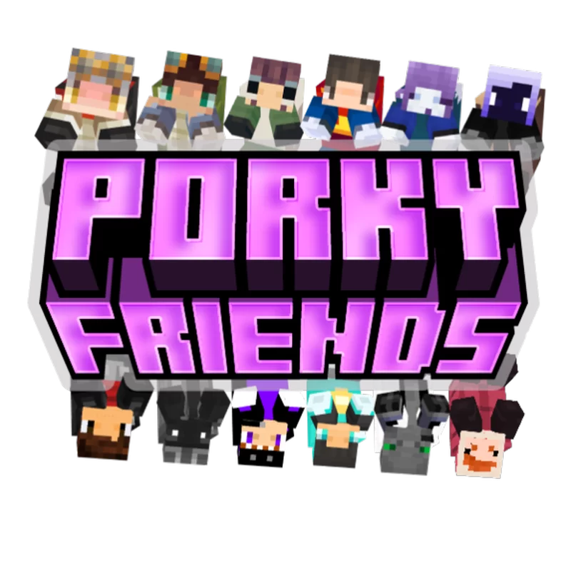 Porky Friends [1.21.8] Minecraft Texture Pack