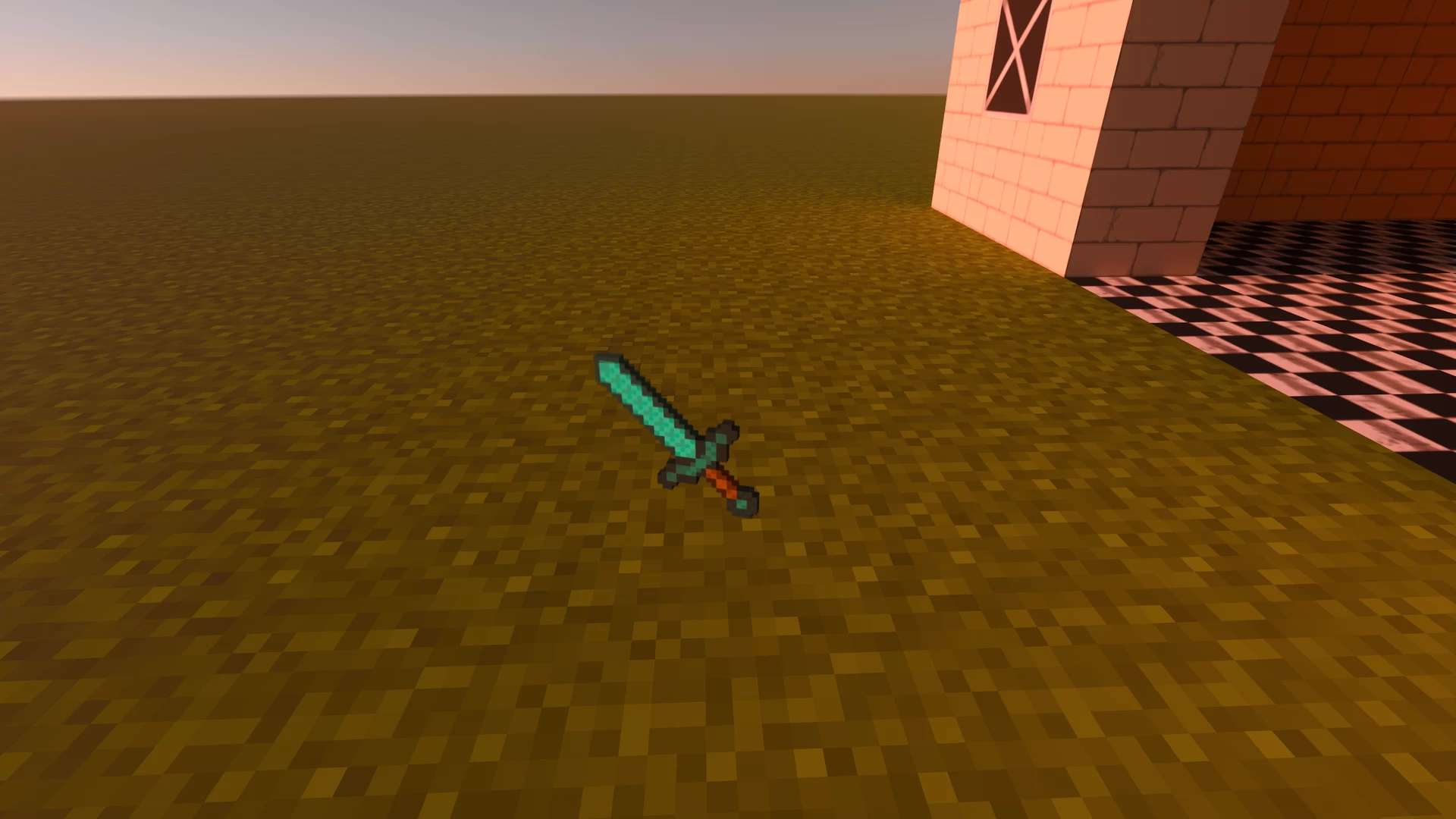 Minecraft Swords 1920x1080 Diamond Sword Minecraft 3d Model