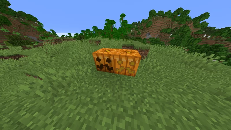 Mumbkin (Mumbo Jumbo as carved pumpkin) Minecraft Texture Pack