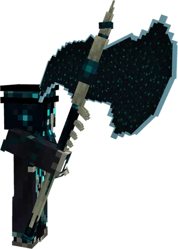 sculk axe (WIP) Minecraft Texture Pack