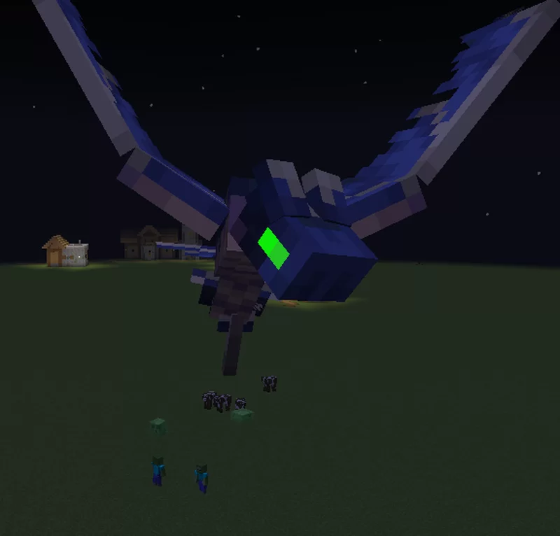 Phantom Overhauled + [Fresh Animations] Minecraft Texture Pack