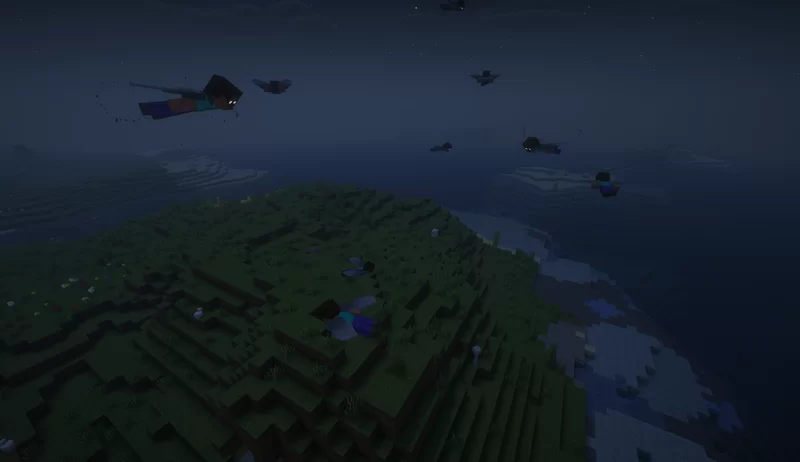 Herobrine Phantom Minecraft Texture Pack