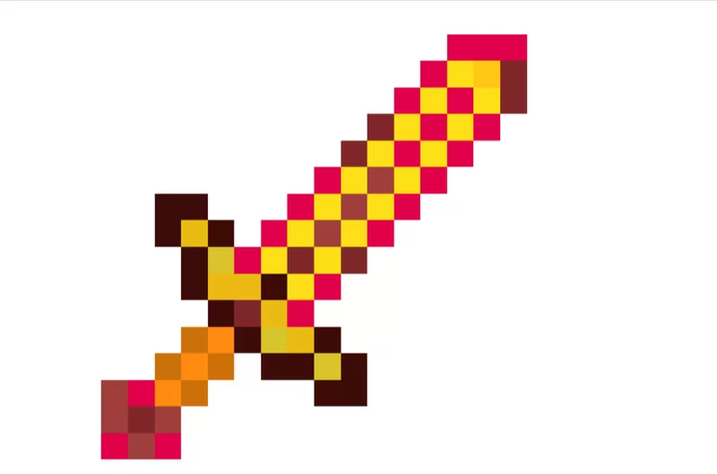 Fire Of Daimonds Sword Bedrock Only! Minecraft Texture Pack