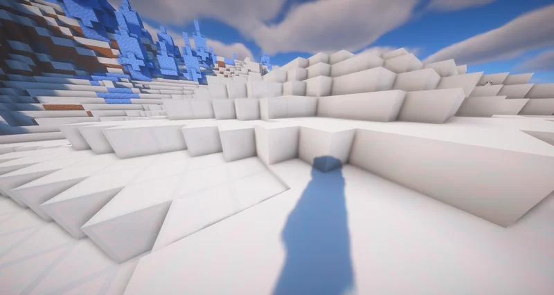 obvious powder snow Minecraft Texture Pack