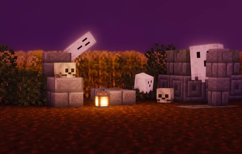 Lil Wee Ghostie Custom Model Data Minecraft Texture Pack