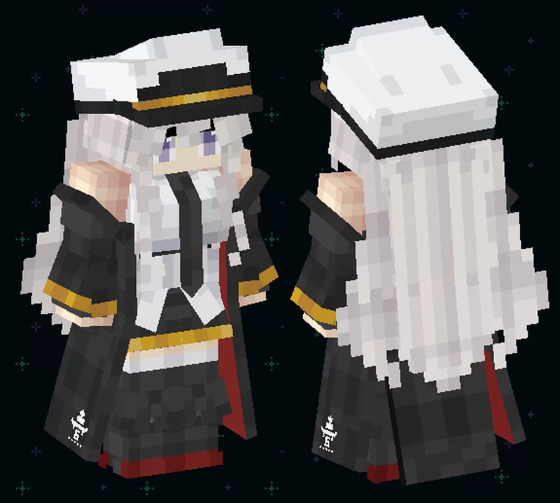 (Figura mod) Azur lane - Enterprise Minecraft Texture Pack