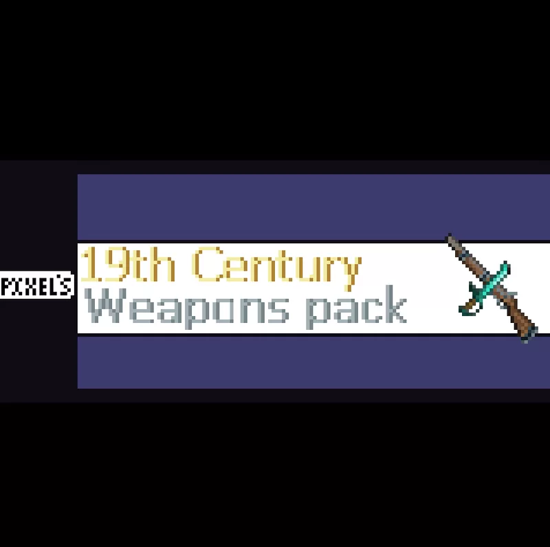 Pixel's 19th Century Weapons Pack Minecraft Texture Pack