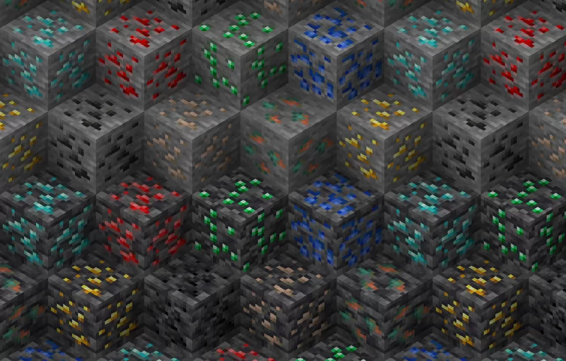 Old Ores / Pre-1.17 Ores Minecraft Texture Pack