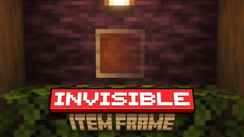 Invisible Item Frame 👁️‍🗨️ - Curseforge Minecraft Texture Pack