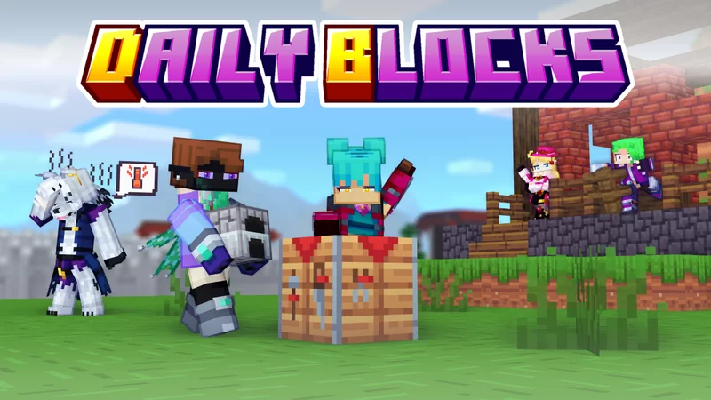 DAILY BLOCKS Minecraft Texture Pack