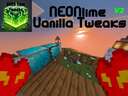NEONlime vanilla tweaks V2 Minecraft Texture Pack