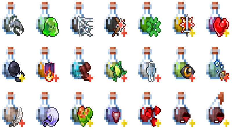 Potion Icons Reworked Minecraft Texture Pack