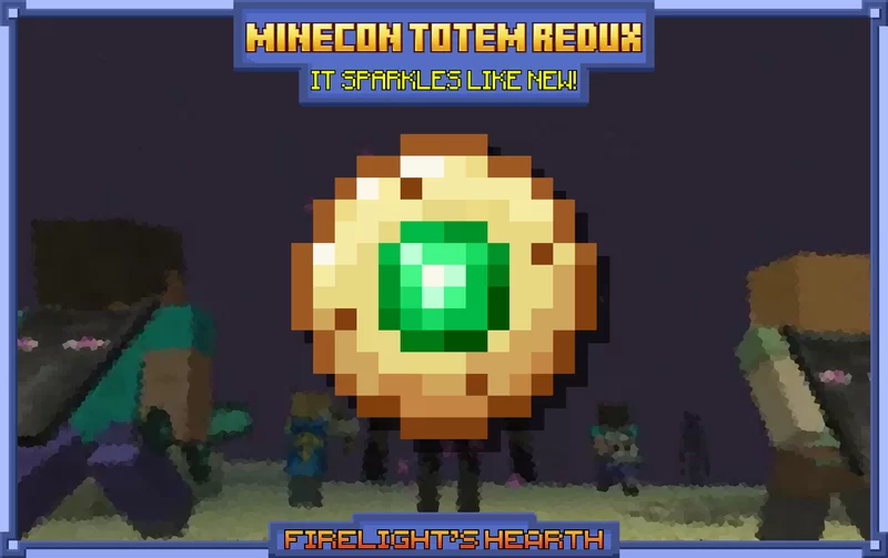 Minecon Totem Redux Minecraft Texture Pack