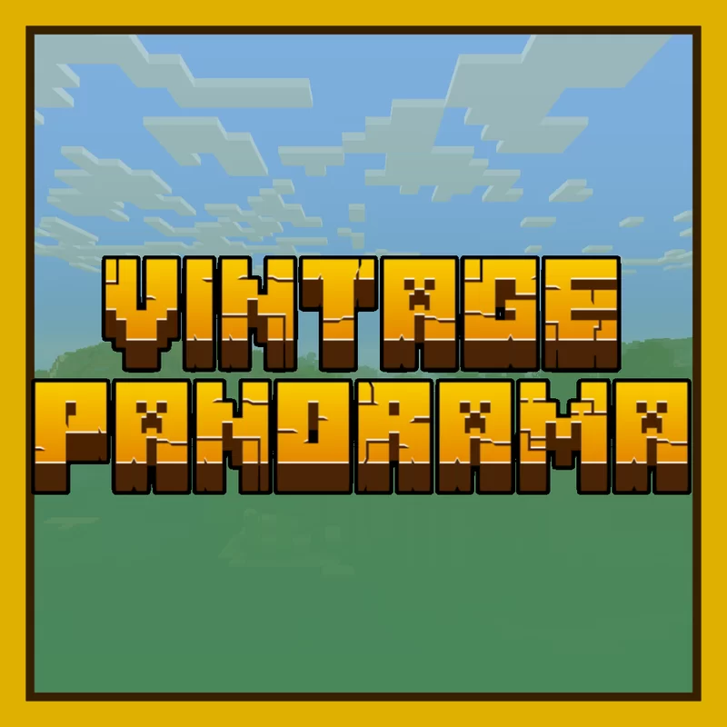 Vintage Panorama Minecraft Texture Pack