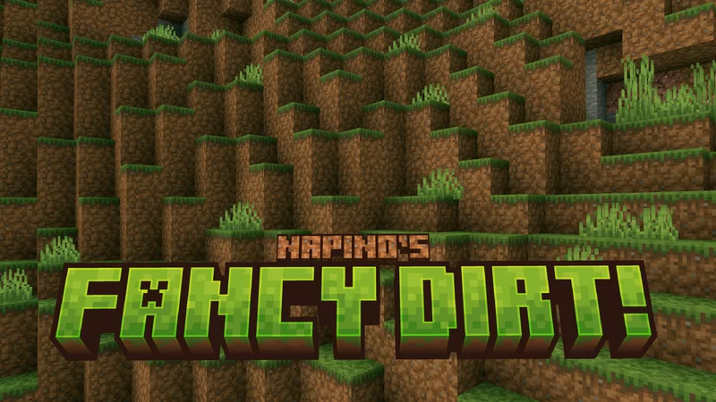 Fancy Dirt! Minecraft Texture Pack
