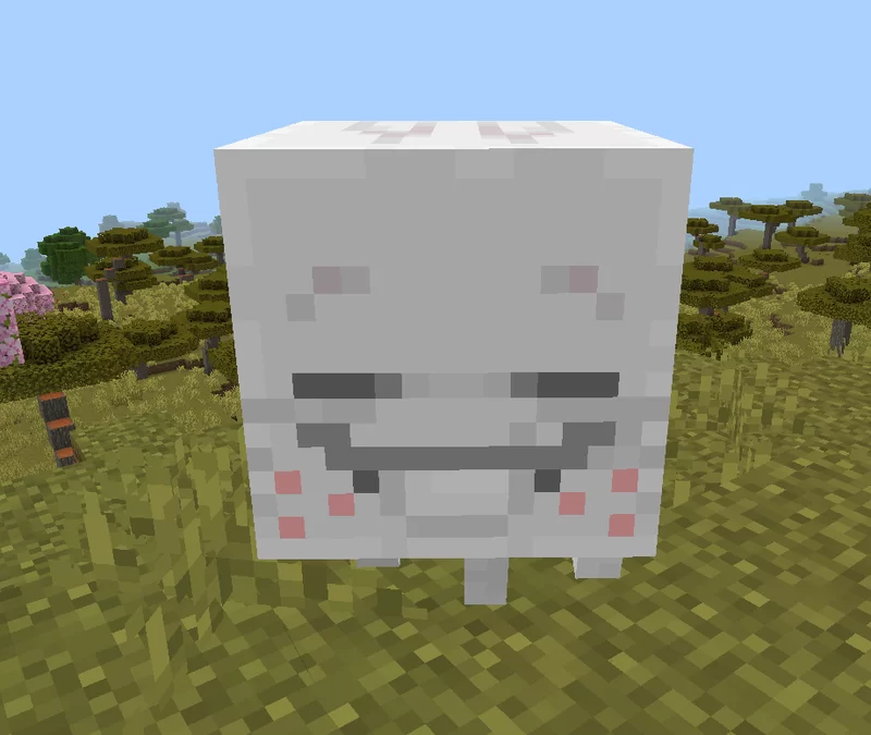 Nerd happy ghast Minecraft Texture Pack