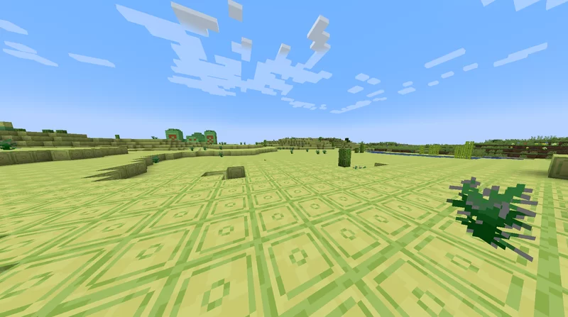 Cacti-Themed Desert [Resource Pack] Minecraft Texture Pack