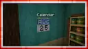 Calendars Minecraft Texture Pack