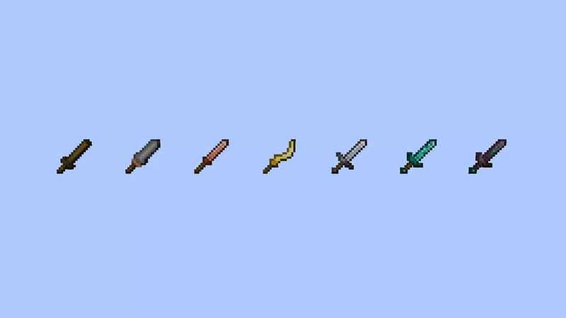Zelp's custom Swords Minecraft Texture Pack