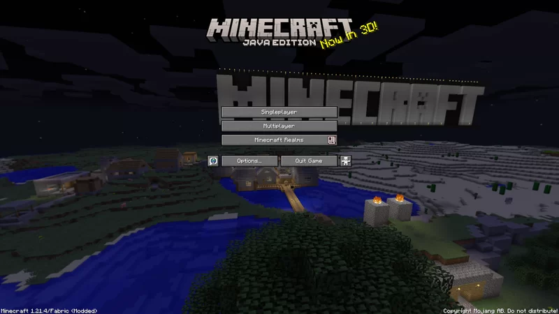 TU5 Tutorial World Panorama Minecraft Texture Pack