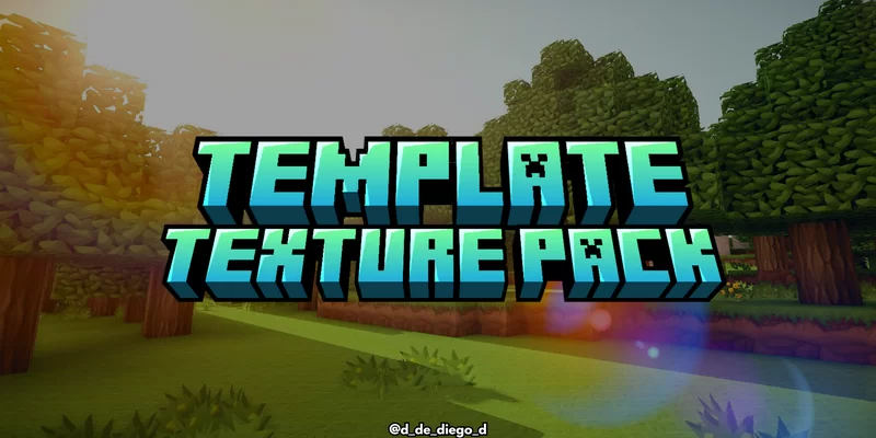 Template Texture Pack Minecraft Texture Pack