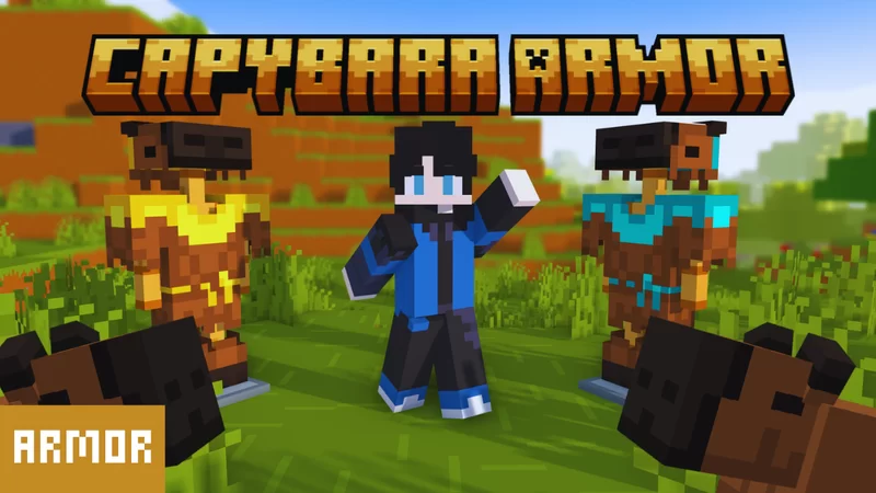 Capybara Armor (BB Version) Minecraft Texture Pack
