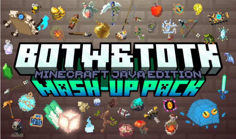 BOTW/TOTK MASH-UP PACK DEMO! VERSION 9 Minecraft Texture Pack