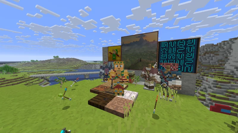 BOTW/TOTK MASH-UP PACK DEMO! VERSION 7.1 Minecraft Texture Pack