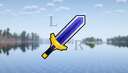 Royal Blue Sword | LevantineRosie Minecraft Texture Pack