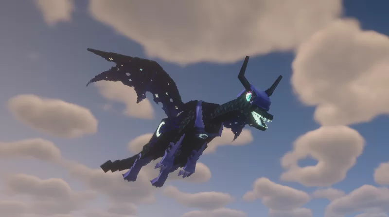 Dragon Nightmare Moon (nightmare moon ender dragon) Minecraft Texture Pack