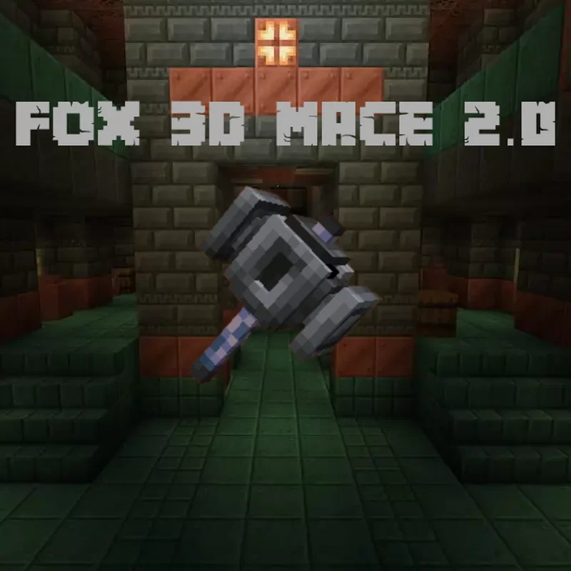 Fox 3D Mace 2.0 Minecraft Texture Pack