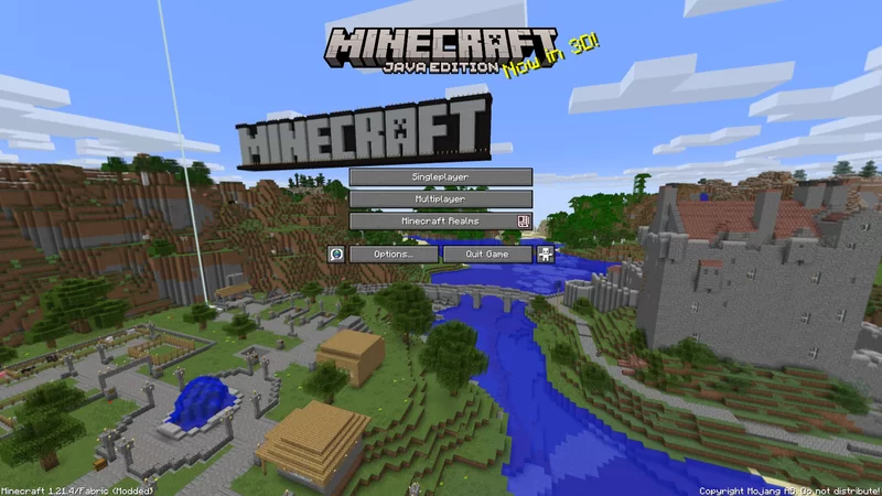 TU19 Tutorial World Panorama Minecraft Texture Pack