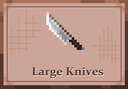 Large Knives Minecraft Texture Pack
