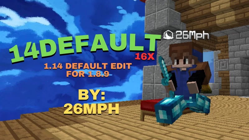 The BEST 16x Bedwars and PVP Texture Pack! | 14DEFAULT 16x Minecraft Texture Pack