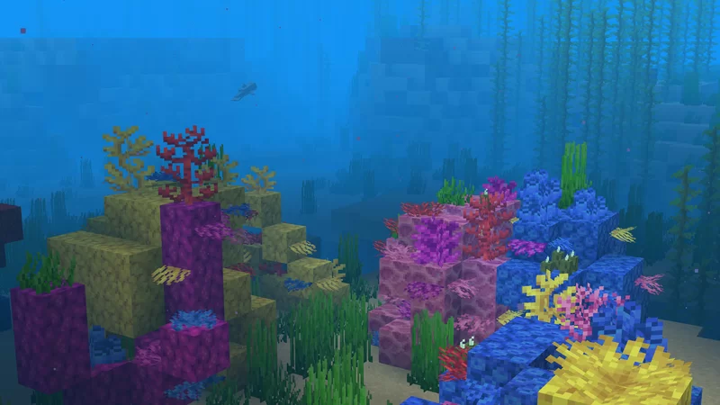 Tall Coral Minecraft Texture Pack