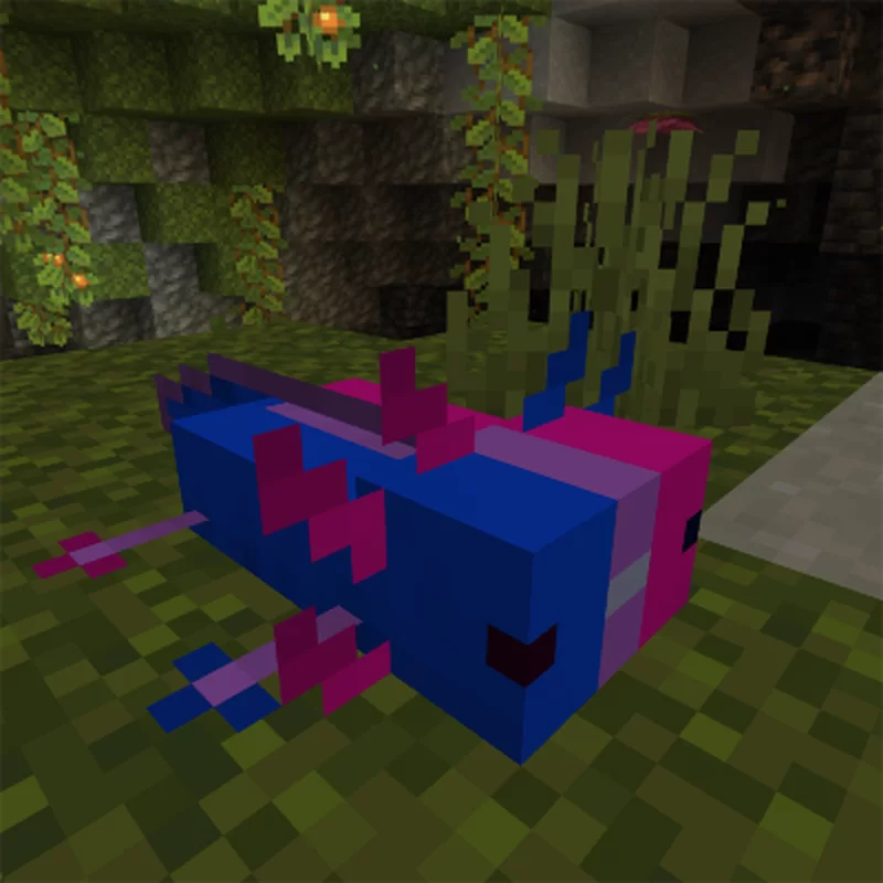 Gay Axolotls Minecraft Texture Pack