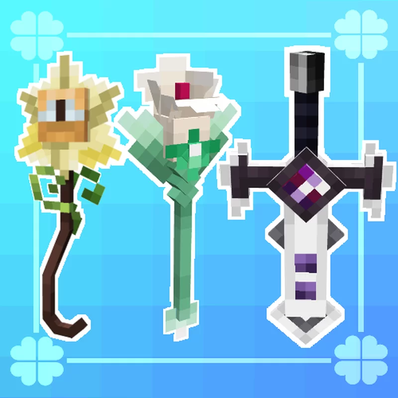 COOKIE RUN KINGDOM WEAPONS! [Custom Models!] Minecraft Texture Pack
