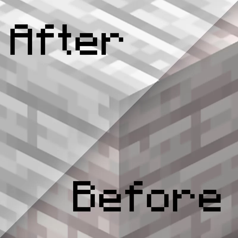 Completely Pale Wood Minecraft Texture Pack