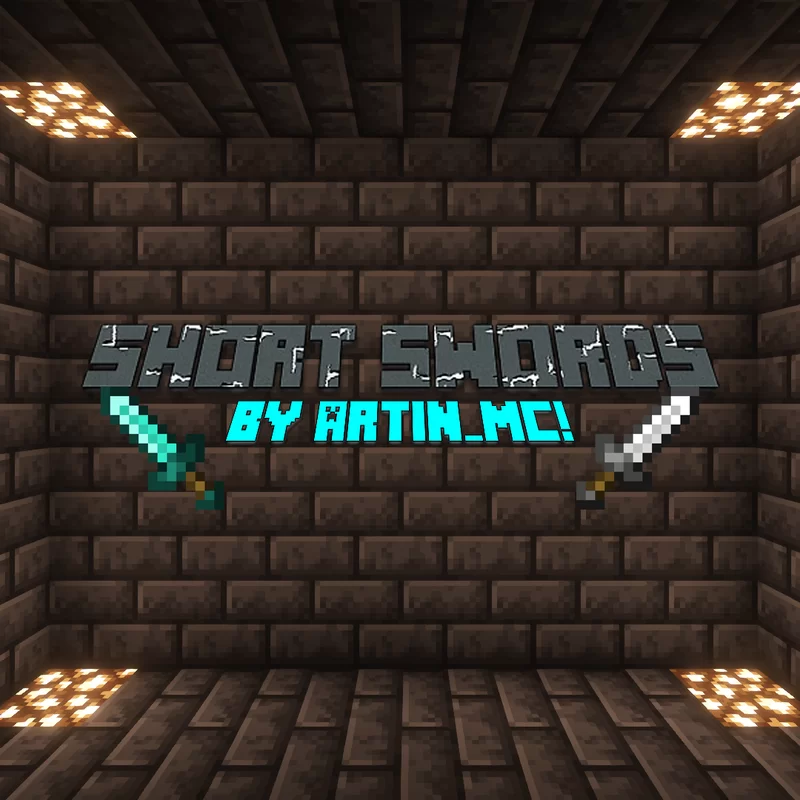 Short Swords (1.21 and 1.8) Minecraft Texture Pack