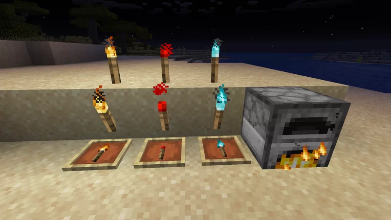 Modern Torches Minecraft Texture Pack